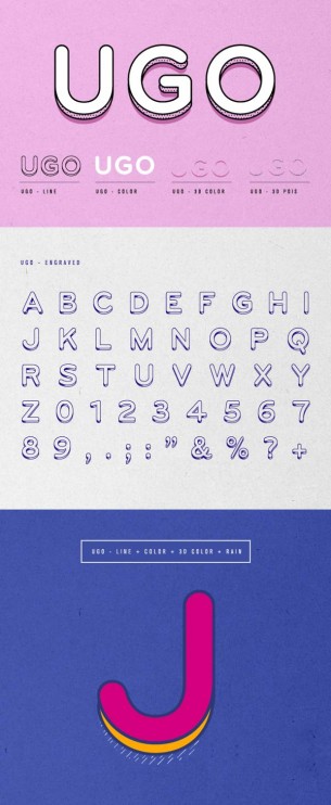 UGO Font Download - FondFont