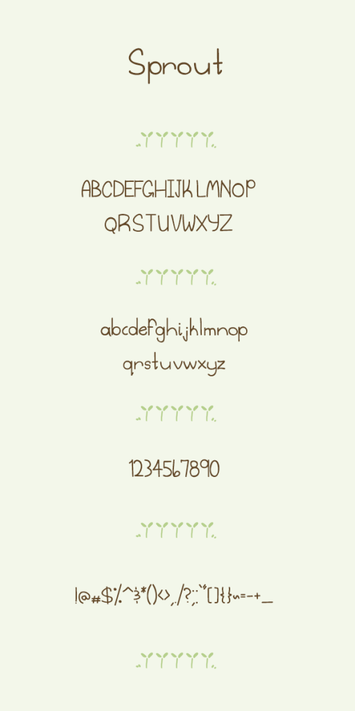 Sprout Free Download - FondFont