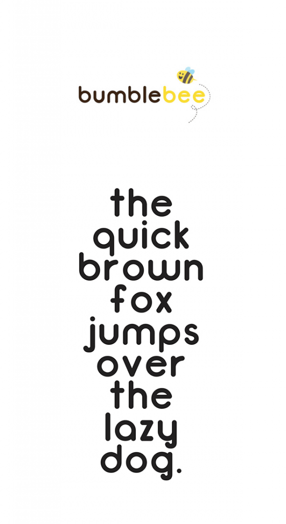 Bumblebee Typeface - FondFont