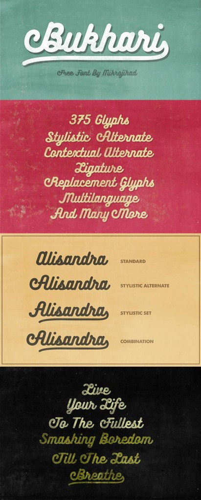 Bukhari Script Free Font - FondFont