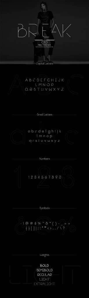 Break free font - FondFont