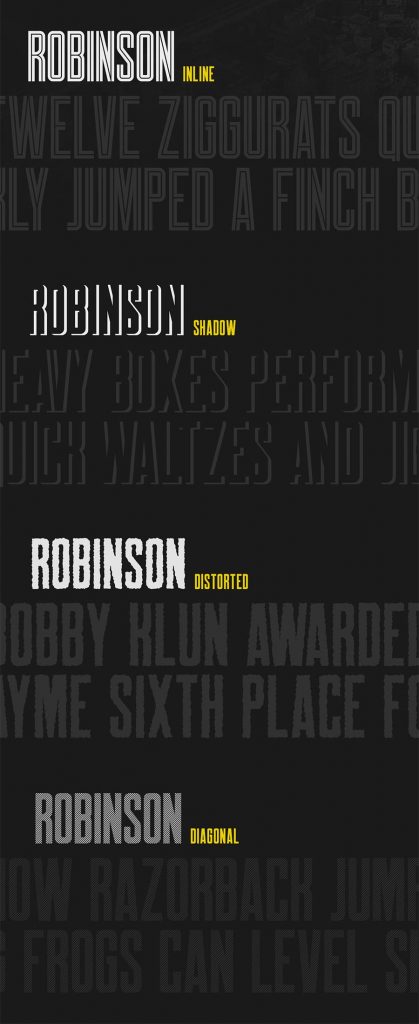 Robinson - FondFont